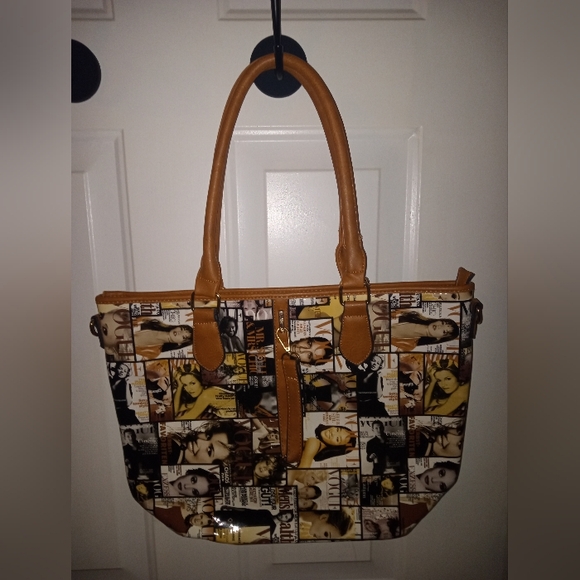 Vogue | Bags | Vogue Magazine Print Pursebag | Poshmark